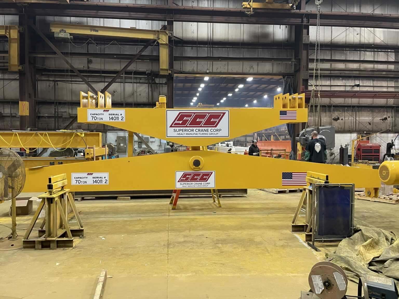 Before/After-Lifting Beam - Superior Crane Corp | Healy Manufacturing Group