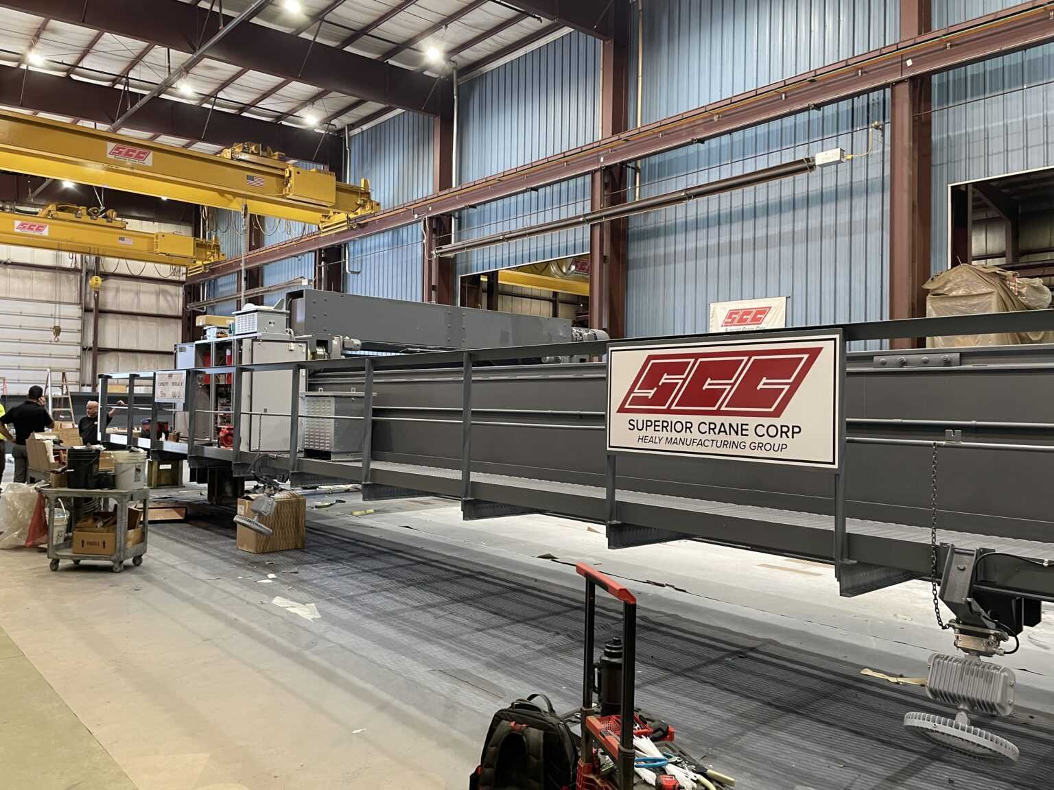 Getting ready for its debut...... - Superior Crane Corp | Healy ...